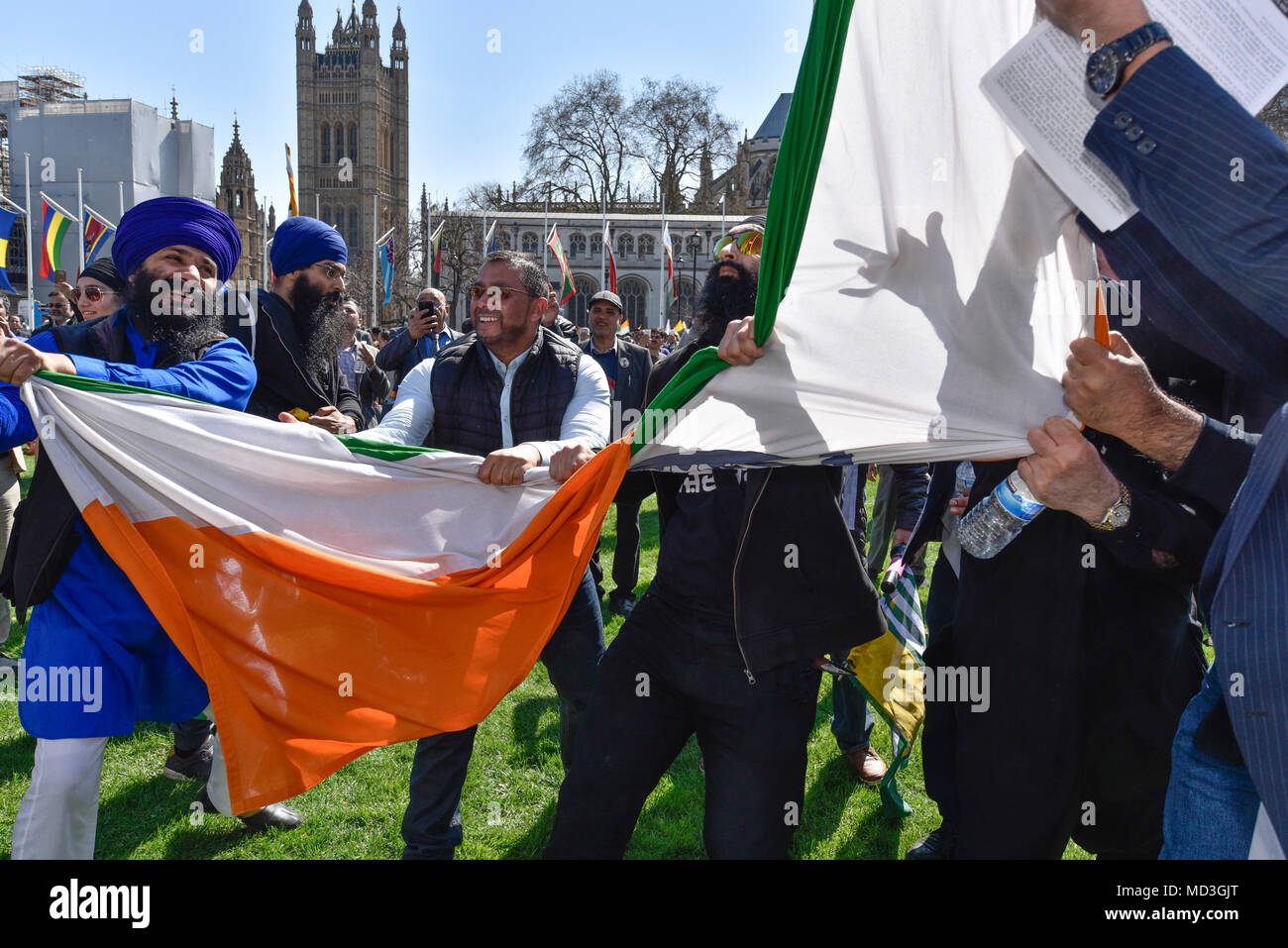 Indian flag torn hi-res stock photography and images - Alamy