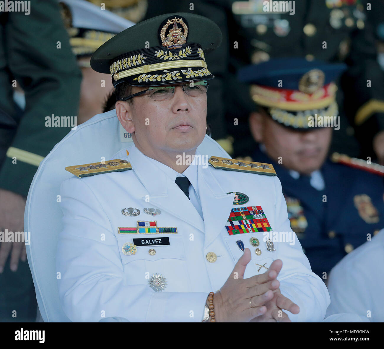 Quezon City, Philippines. 18th Apr, 2018. Lieutenant General Carlito ...