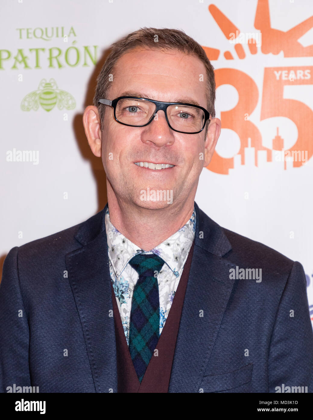 New York, NY, USA - April 17, 2018: Ted Allen attends the Food Bank for ...