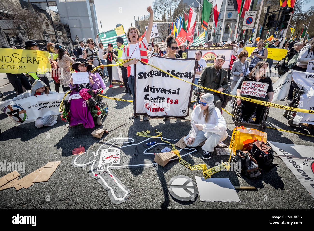 Anti universal credit hi-res stock photography and images - Alamy