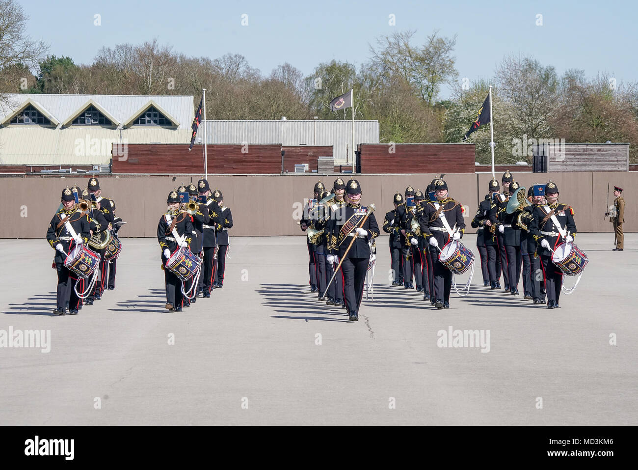 Greenwood Road, Pirbright. 18th April 2018. The 25th anniversary of the ...