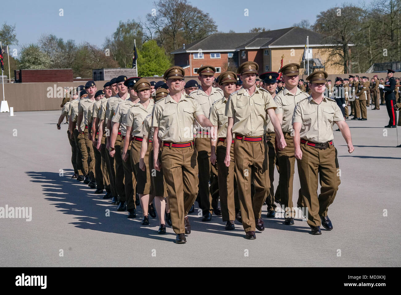 Greenwood Road, Pirbright. 18th April 2018. The 25th anniversary of the ...