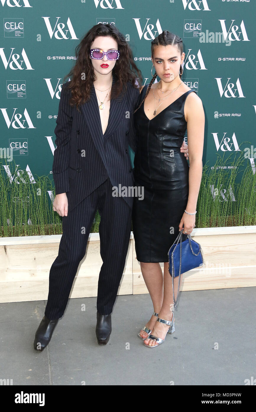 London, UK. 18th Apr, 2018. Daisy Maybe, Bea Beardsworth, Fashioned ...