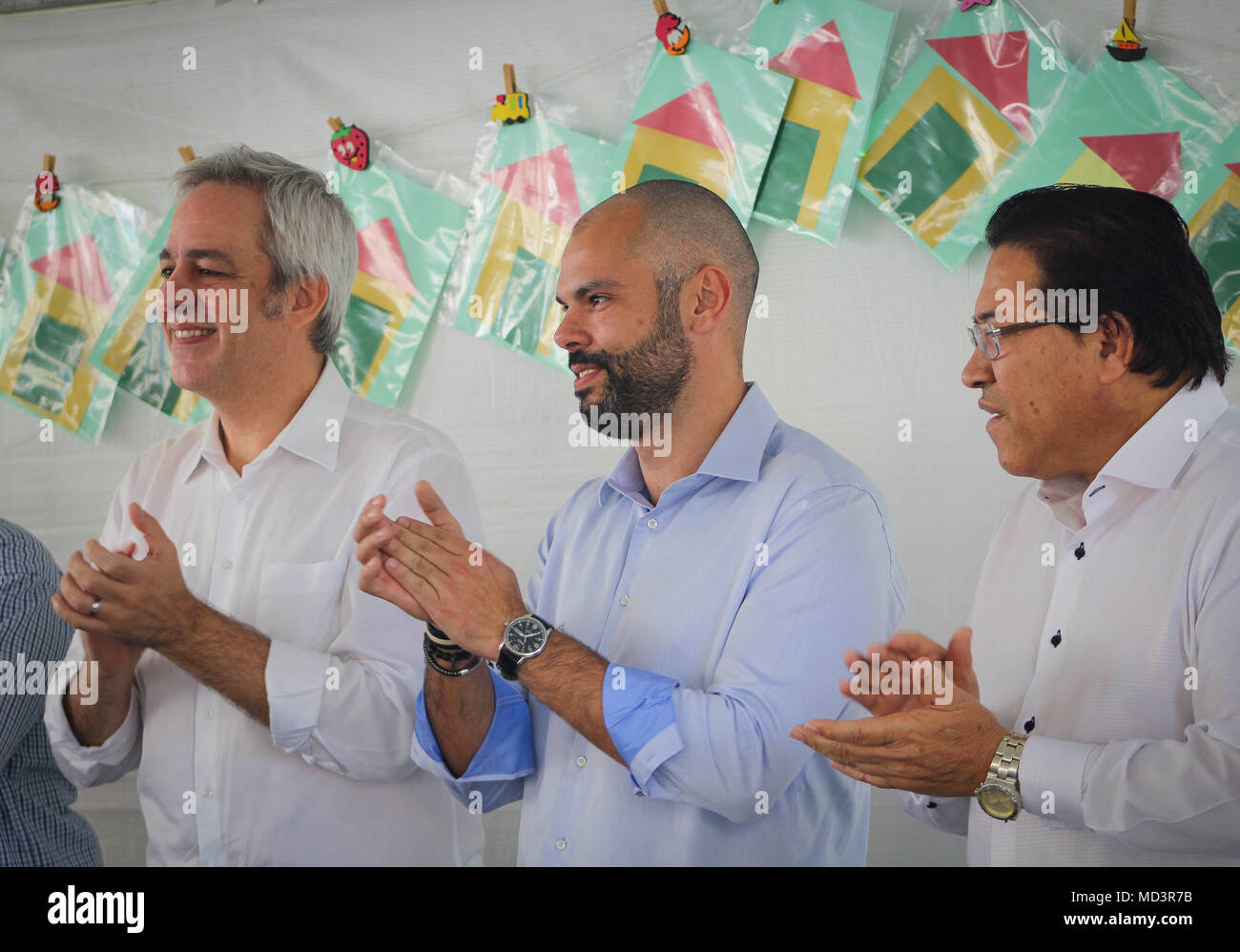 SÃO PAULO, SP - 18.04.2018: VISITA INAUGURAL A CEI SAMIR RACHID SALIBA ...