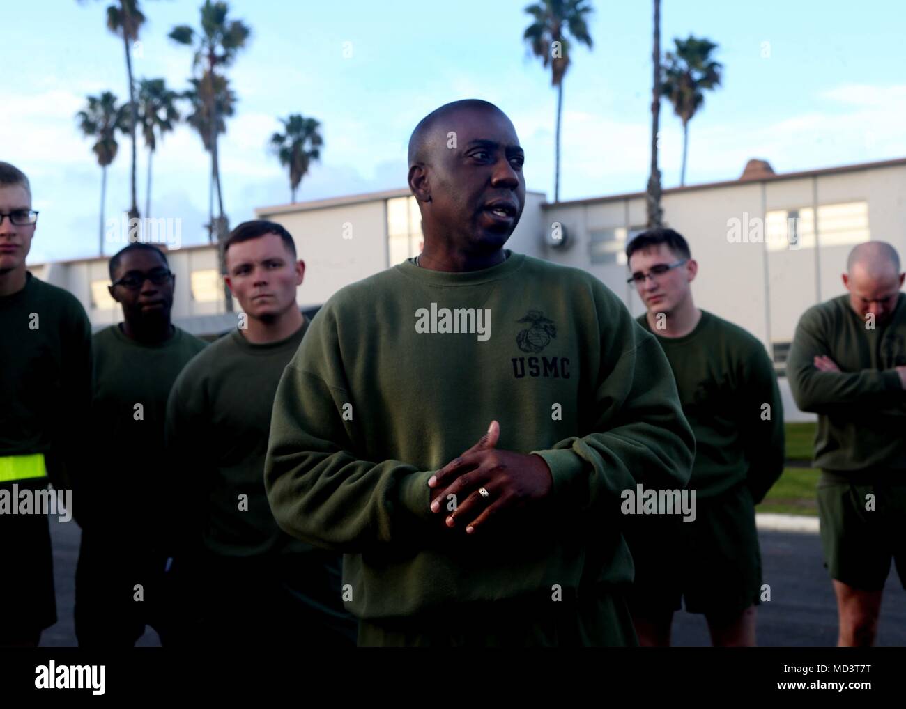 Marine Corps Sgt. Maj. Dennis Campbell, the 15th Marine Expeditionary ...