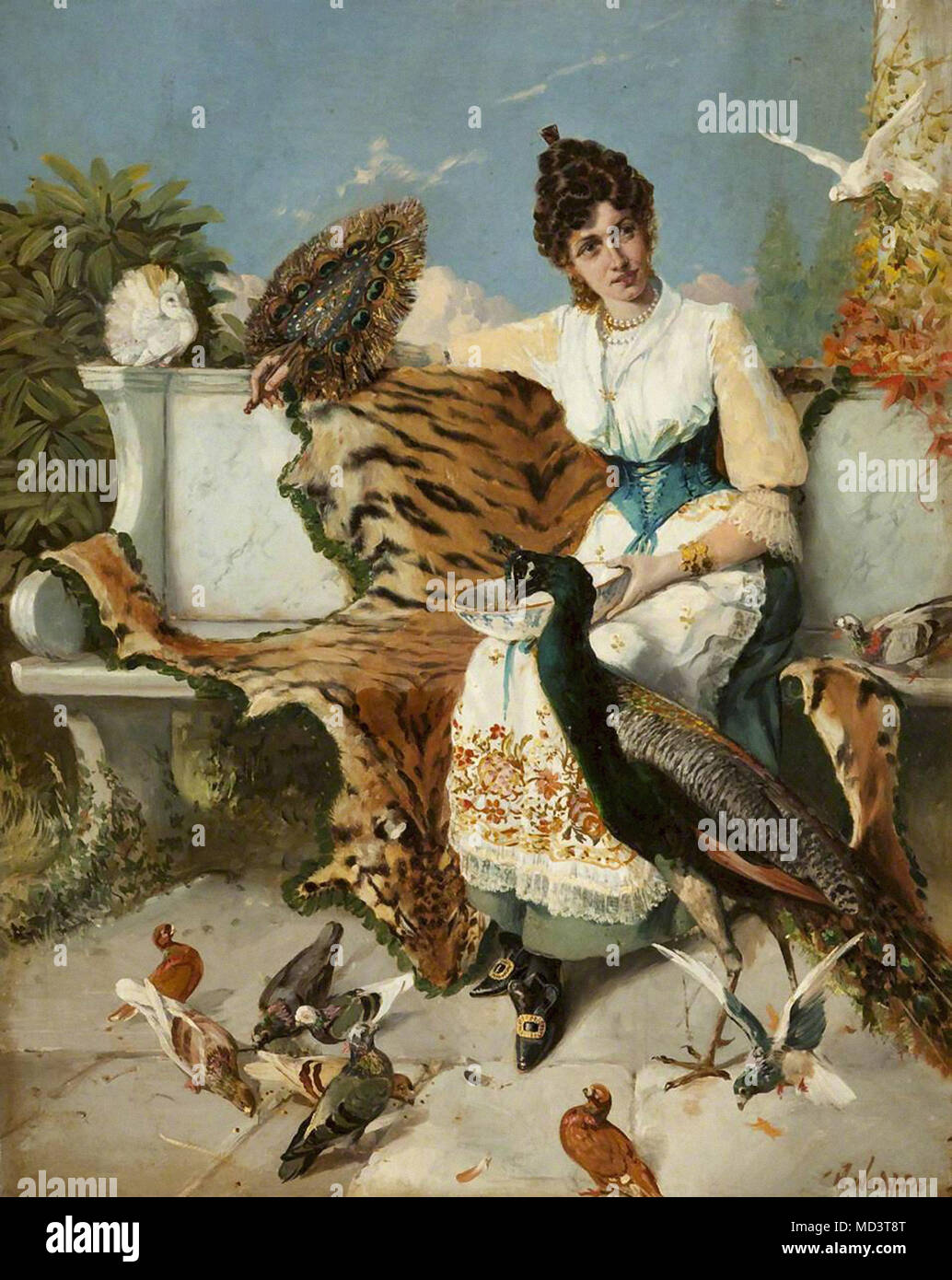 Woodhouse William - Maria Elizabeth the Artist's Wife 2 Stock Photo - Alamy