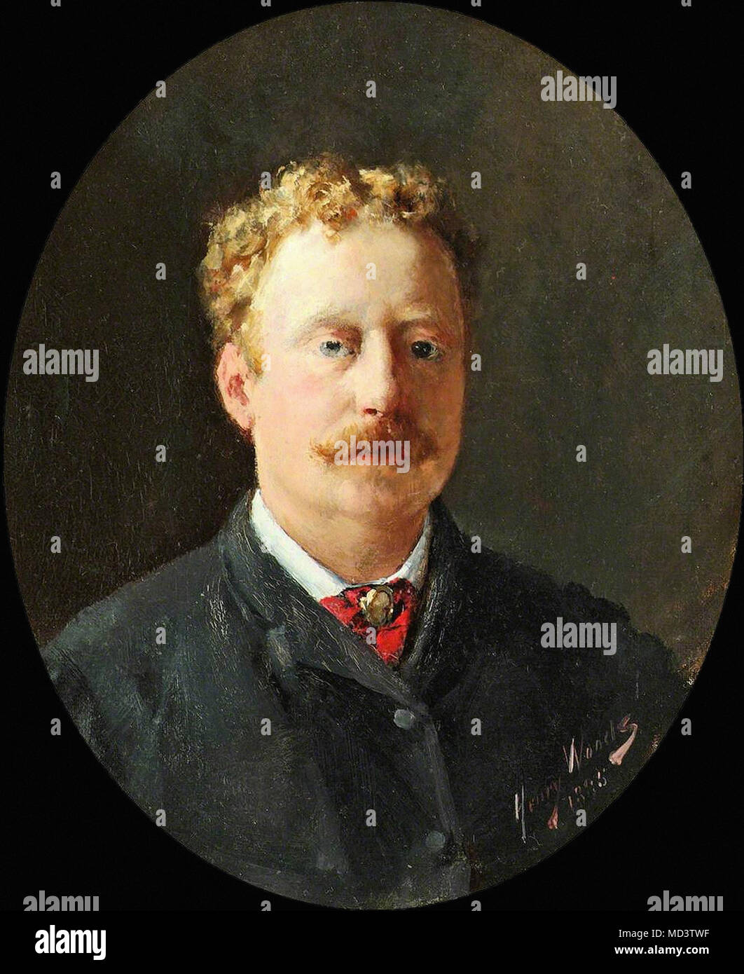 Woods Henry - Self Portrait Stock Photo - Alamy