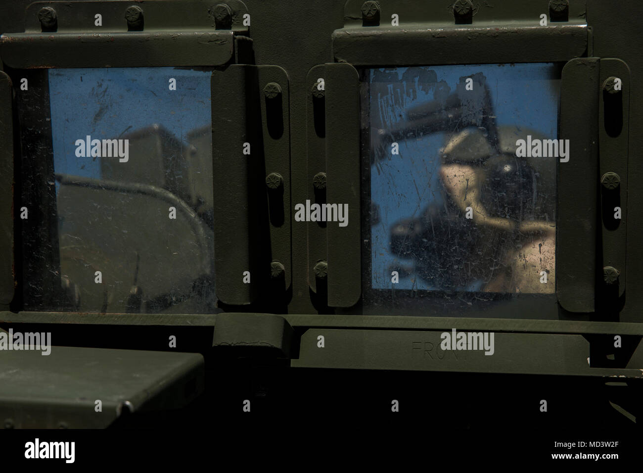 U.S. Marine Corps 1st Lt. Justin A. Thieke, vehicle commander, 2nd ...