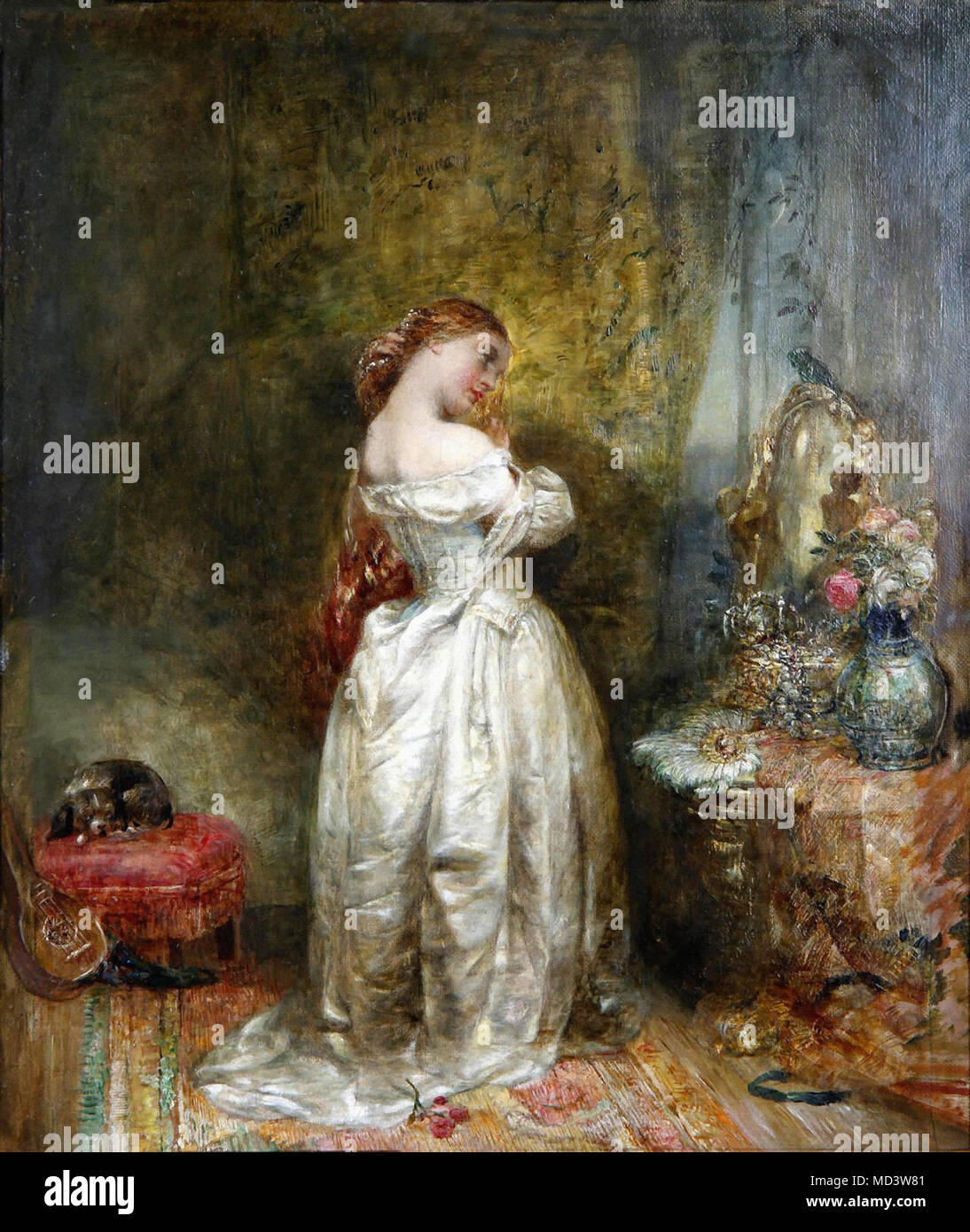 Woolmer Alfred Joseph - Before the Ball Stock Photo - Alamy