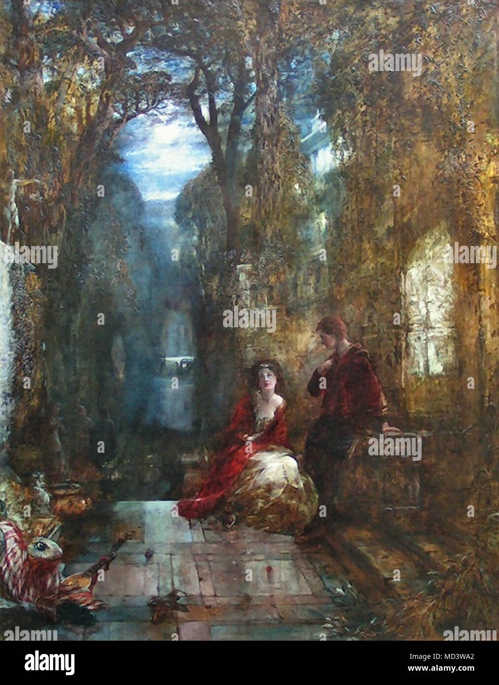 Woolmer Alfred Joseph - Romeo and Juliet Stock Photo - Alamy