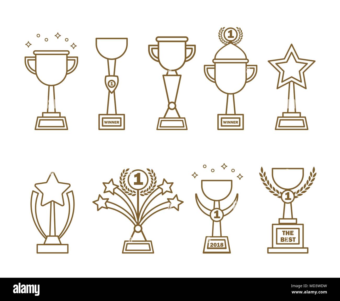 Honor awards ceremony Stock Vector Images - Alamy