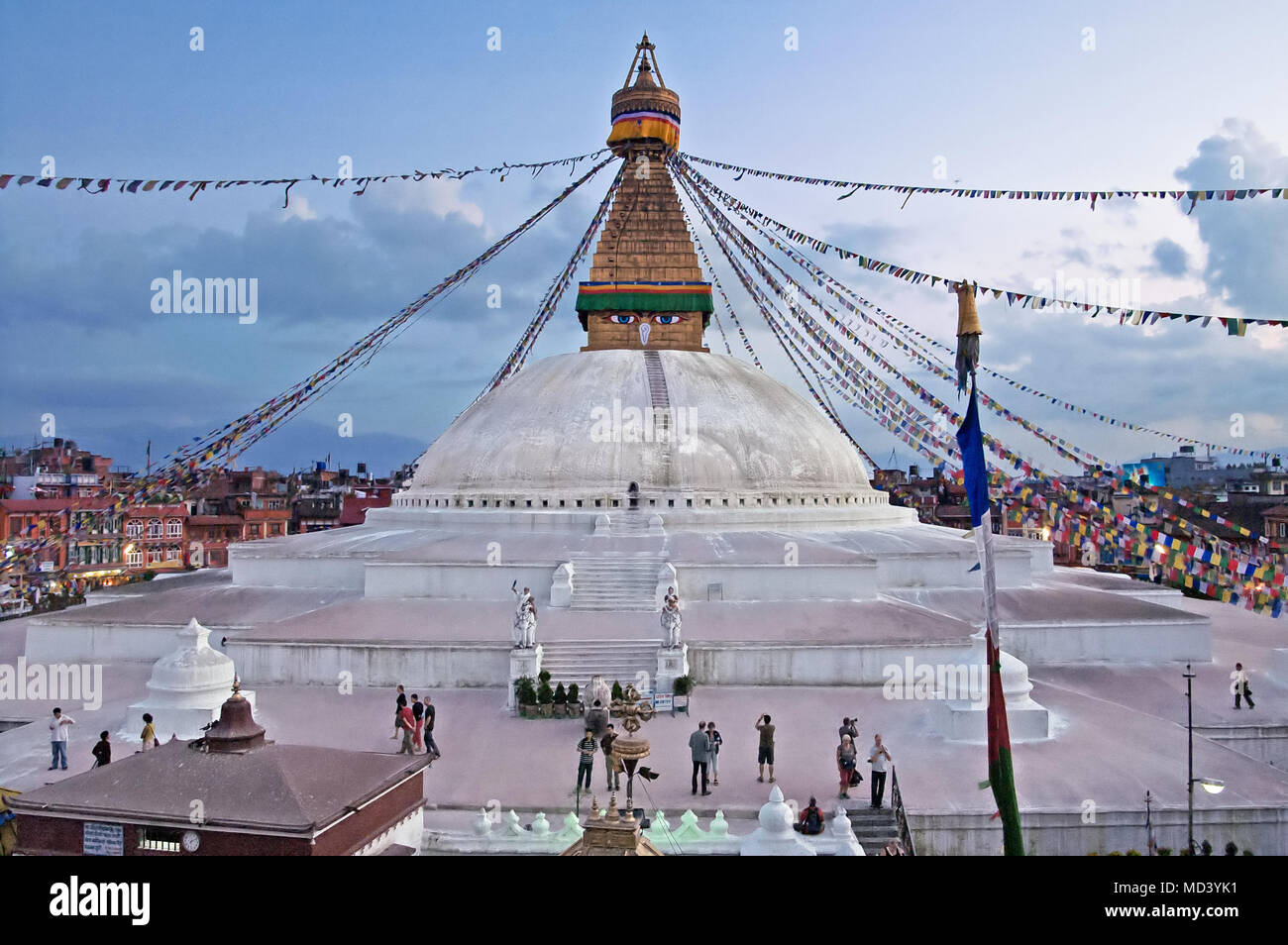 Old nepali buddhist man hi-res stock photography and images - Alamy