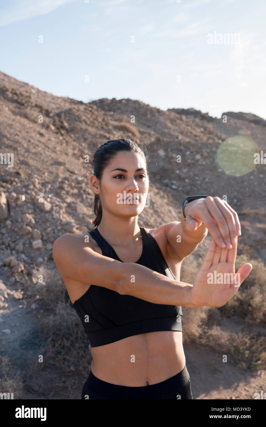 Female runner back hi-res stock photography and images - Alamy