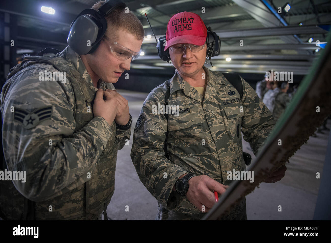 Staff Sgt. Jacob Ceglinski, combat arms instructor, 932nd Airlift Wing ...