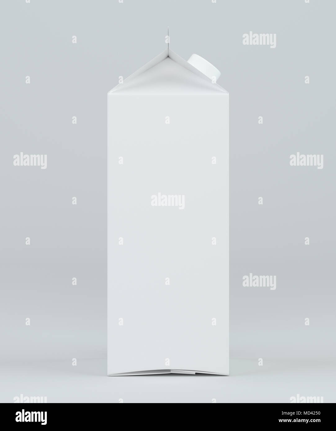 Realistic carton of milk. carton package. 3d rendering Stock Photo - Alamy
