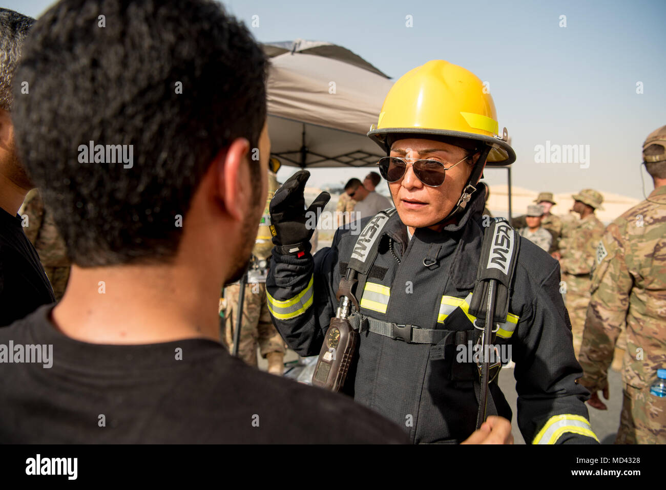 Senior Master Sgt. Mireya Calderafavela, force protection ...