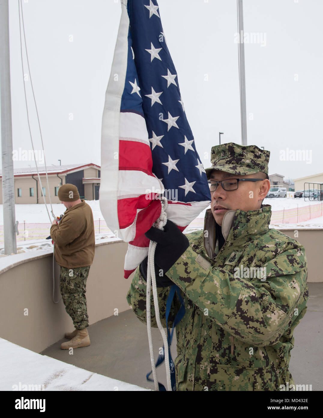 180320-N-BK435-0007 DEVESELU, Romania (March 20, 2018) Senior Chief ...