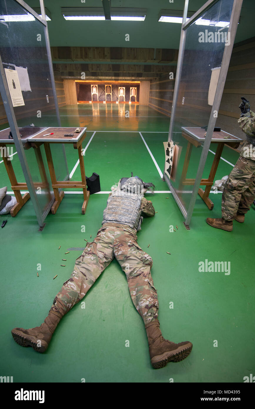 Soldier in prone firing position hi-res stock photography and images ...