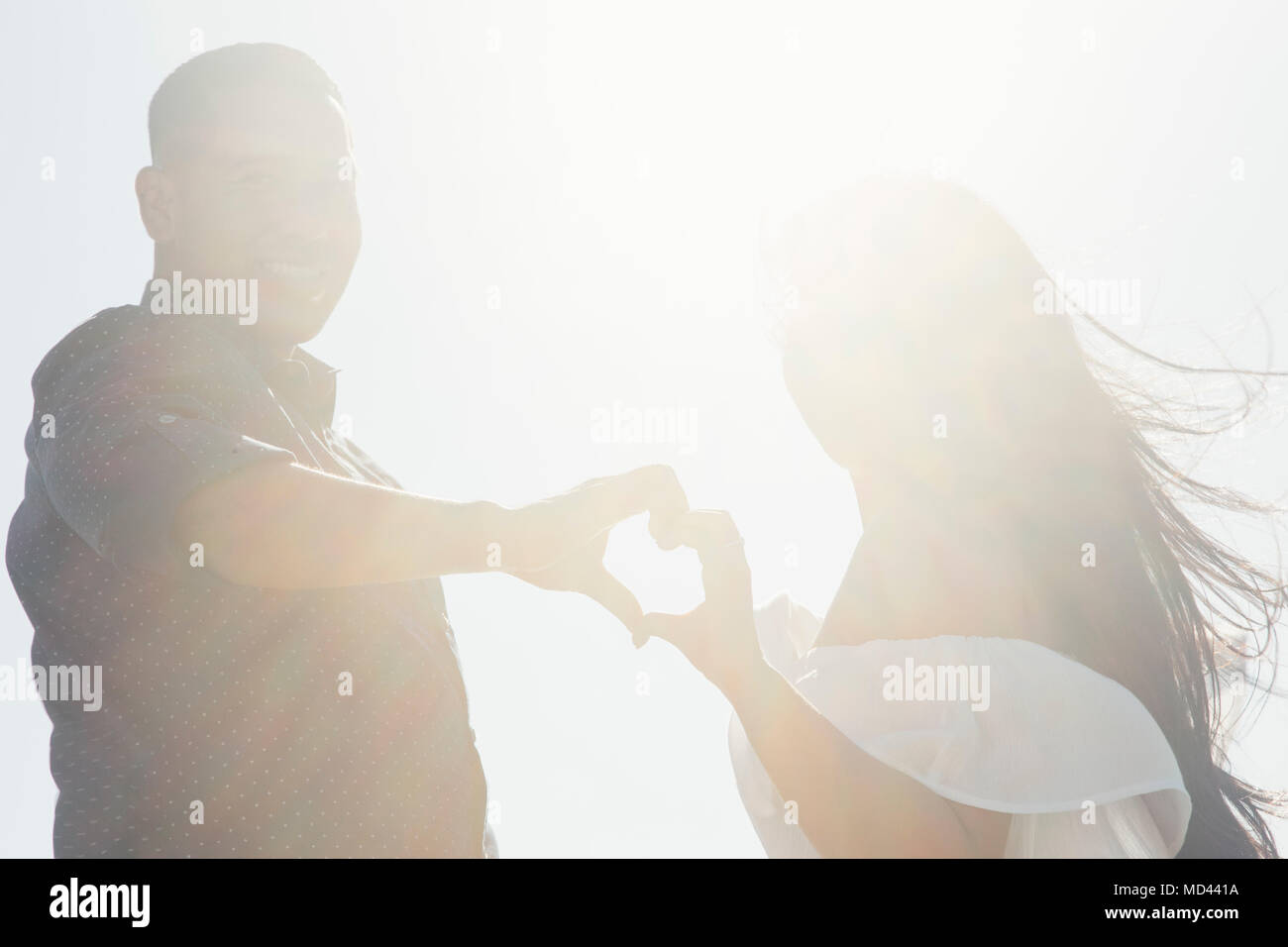 Hands touching hi-res stock photography and images - Alamy