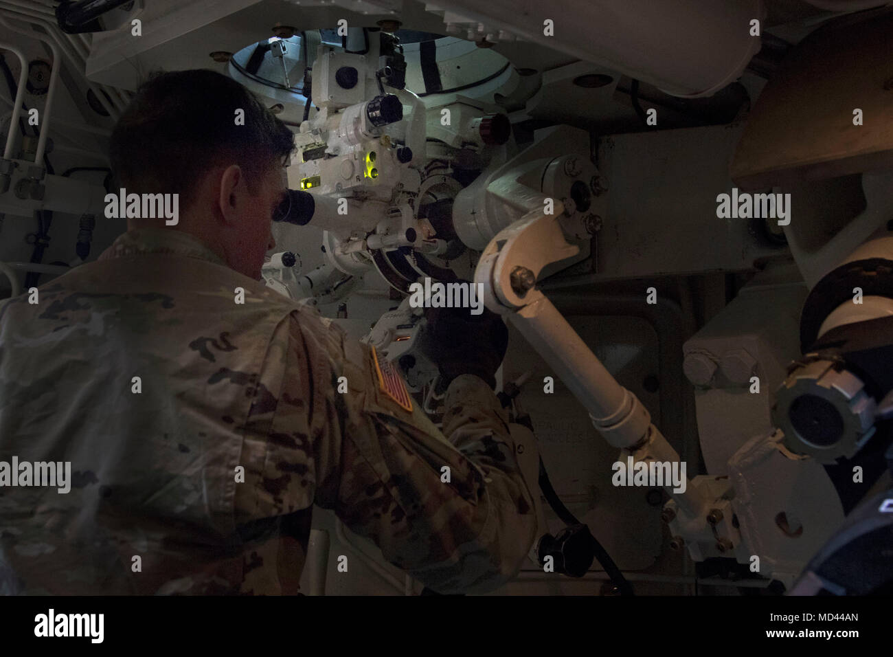 Sgt. Juan Serna, a cannon crew member from Battery B, 1st Battalion ...