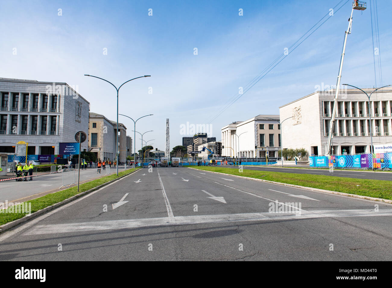 Eur obelisk rome hi-res stock photography and images - Alamy