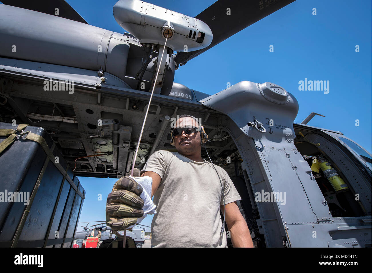 Senior Airman Latrell Solomon, 41st Rescue Squadron (RQS) special ...