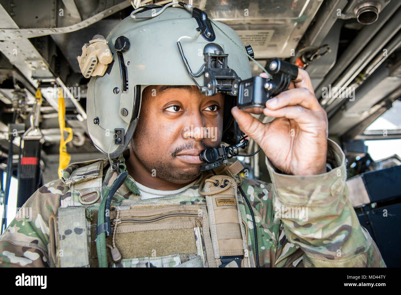 Senior Airman Latrell Solomon, 41st Rescue Squadron (RQS) special ...