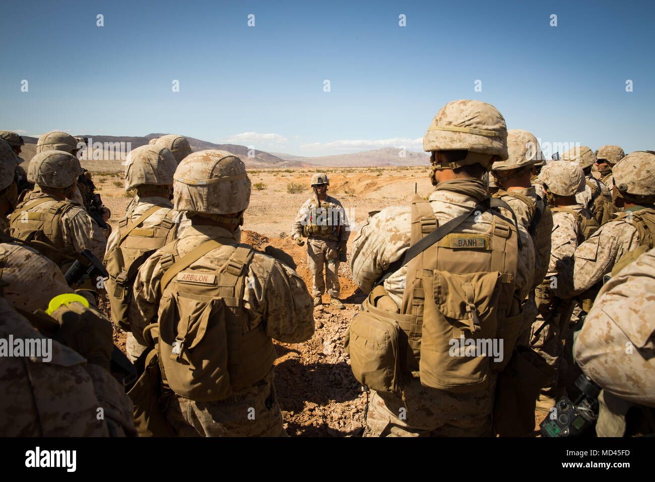 U.S. Marine Corps Master Sgt. James Paul III, a combat engineer with ...