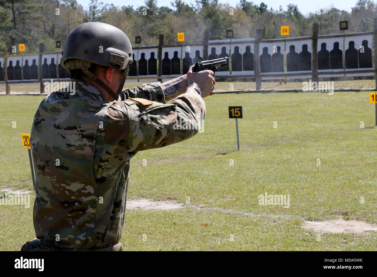 U.S. Army Sgt. Quenton Schur, who is assigned to 1st Battalion, 16th ...