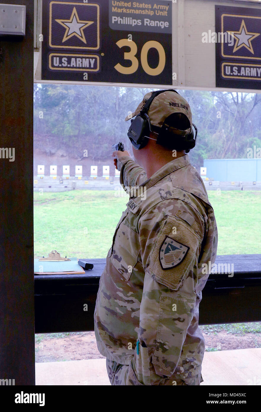U.S. Army Sgt. Seth Nielsen, who is assigned to Charlie Company, 1st ...