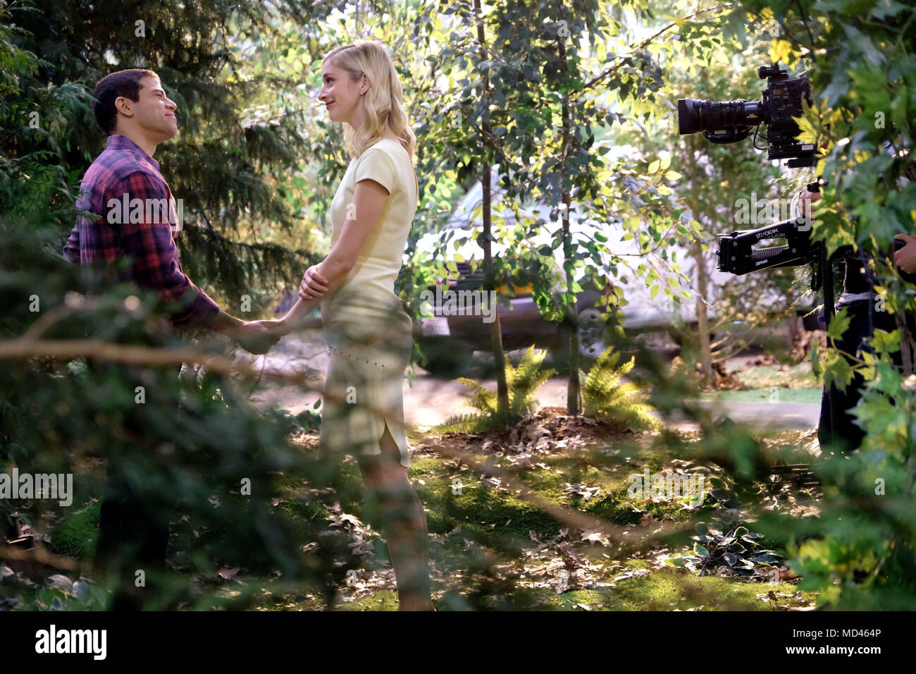 UNREAL, from left: Alex Hernandez, Caitlin Fitzgerald, 'Projection ...