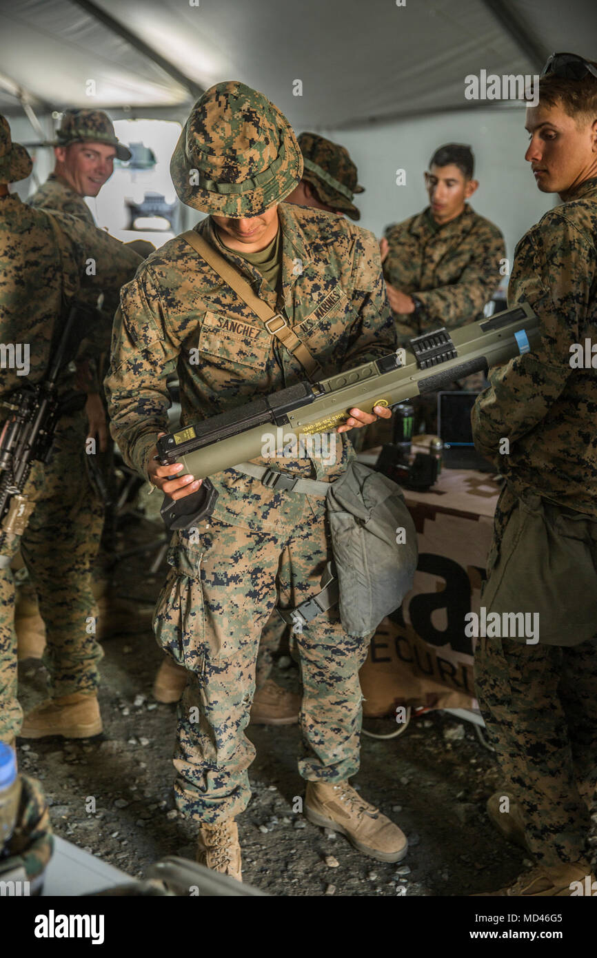 MARINE CORPS BASE CAMP PENDLETON, California – Lance Cpl. Richard ...