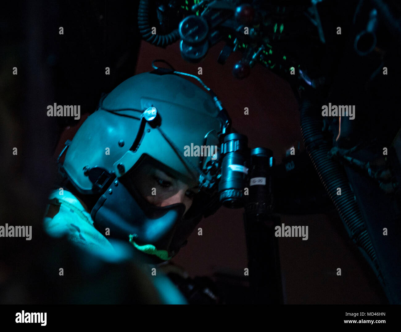 U.S. Air Force Capt. Victoria Snow, HH-60G Pave Hawk pilot, assigned to ...