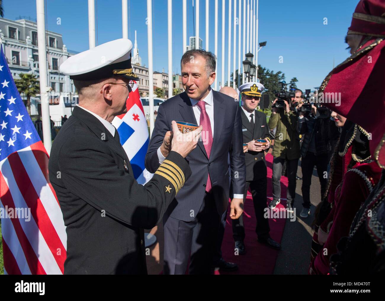 180317-N-TJ319-0287 BATUMI, Georgia (March 17, 2018) Capt. Brian J ...