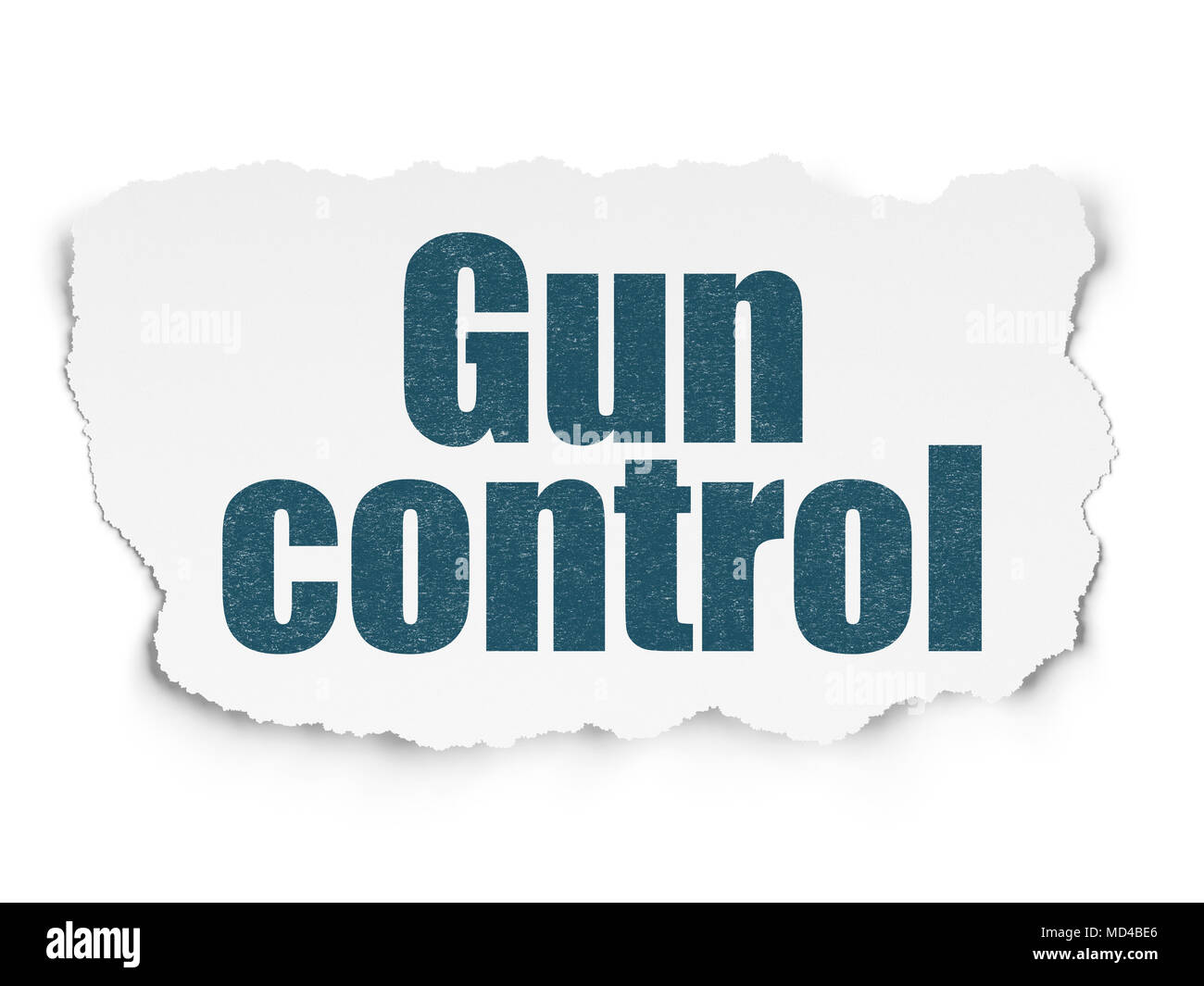 Privacy concept: Gun Control on Torn Paper background Stock Photo - Alamy