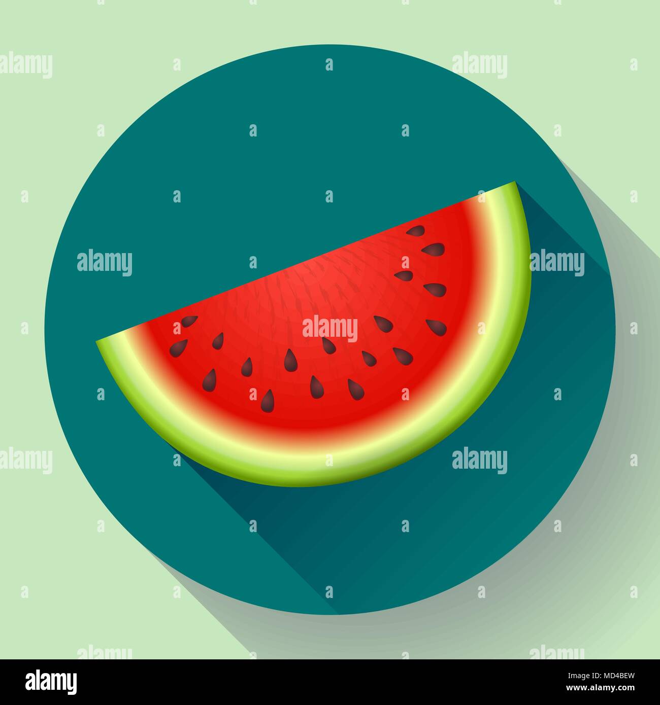 Red sweet watermelon juice Stock Vector Images - Alamy