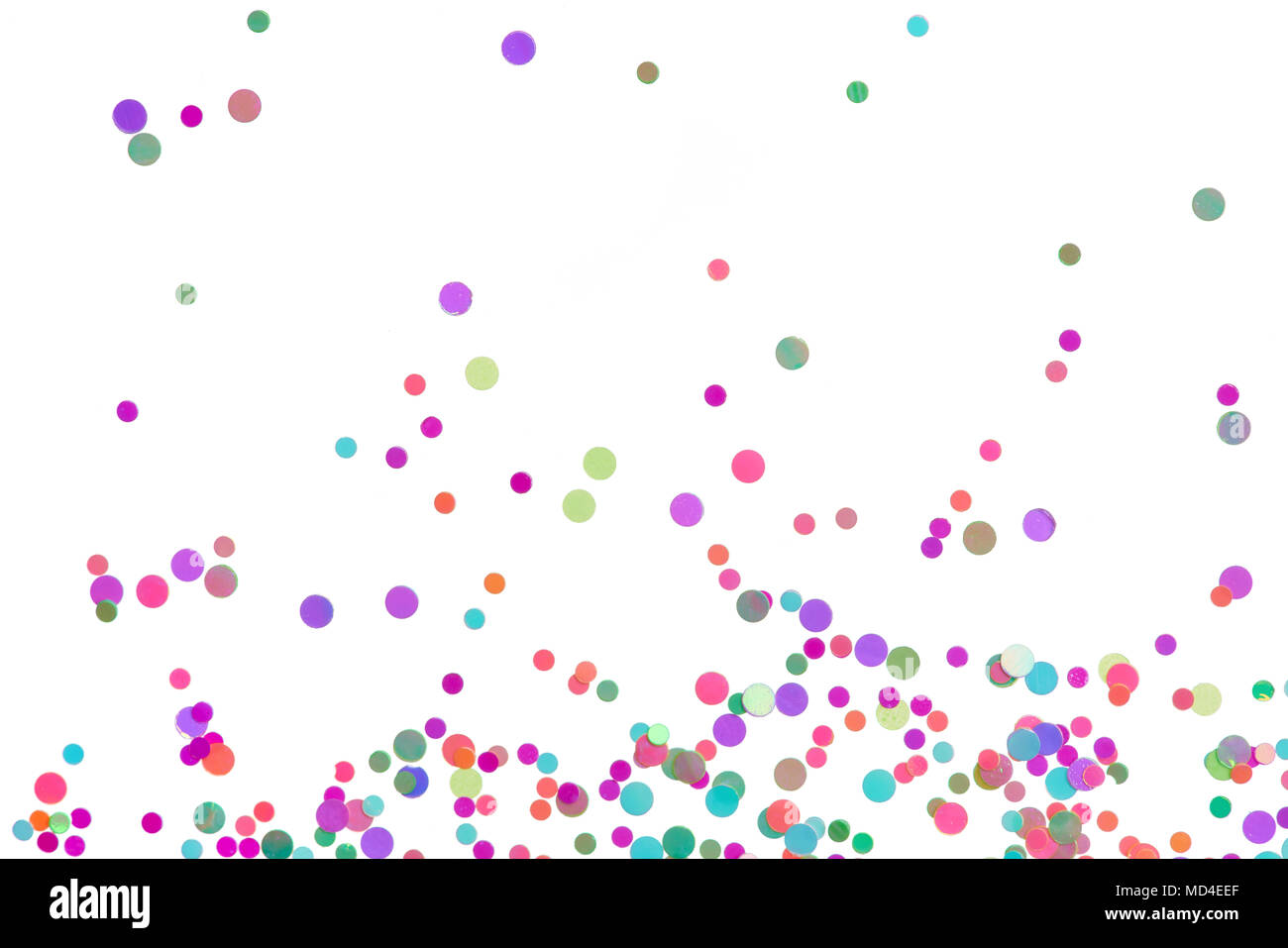 Bright and original polka background of multicolored dots Stock Photo ...