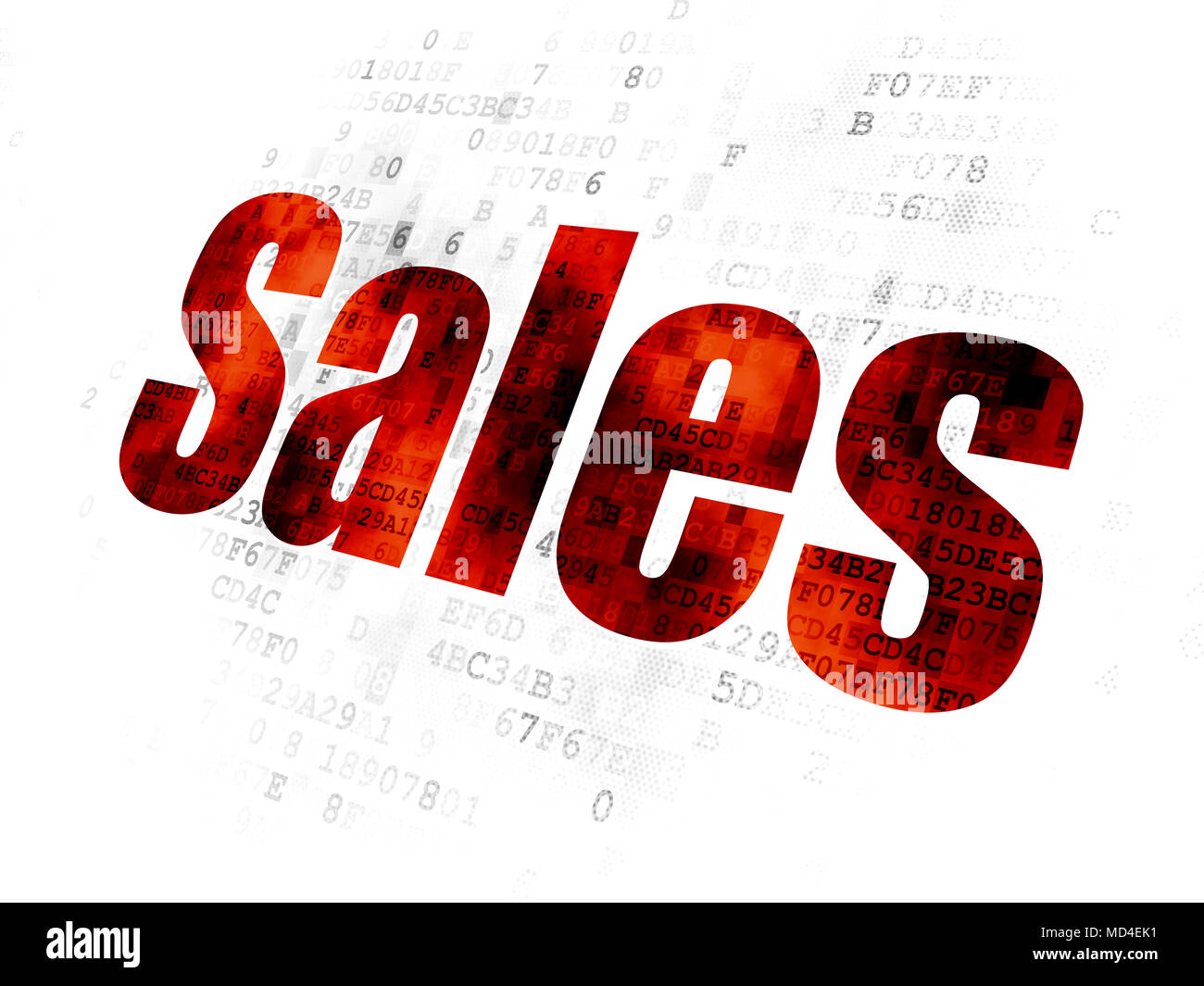 Marketing concept: Sales on Digital background Stock Photo - Alamy