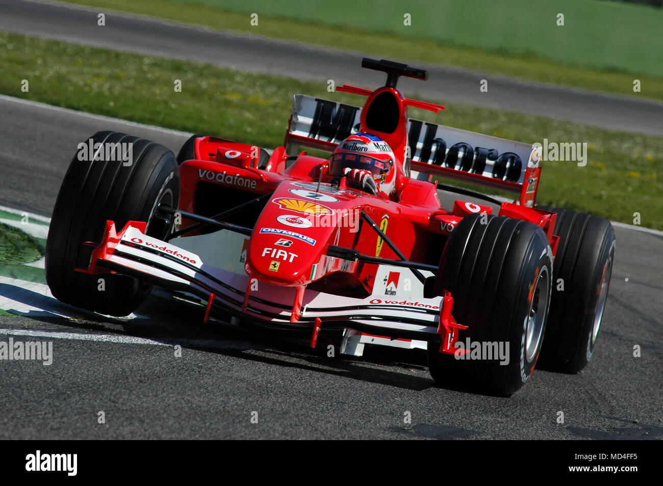 22 April 2005, San Marino Grand Prix of Formula One. Rubens Barrichello ...
