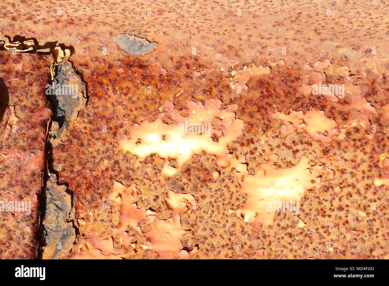 Full frame image of rust, corrosion, background texture Stock Photo - Alamy