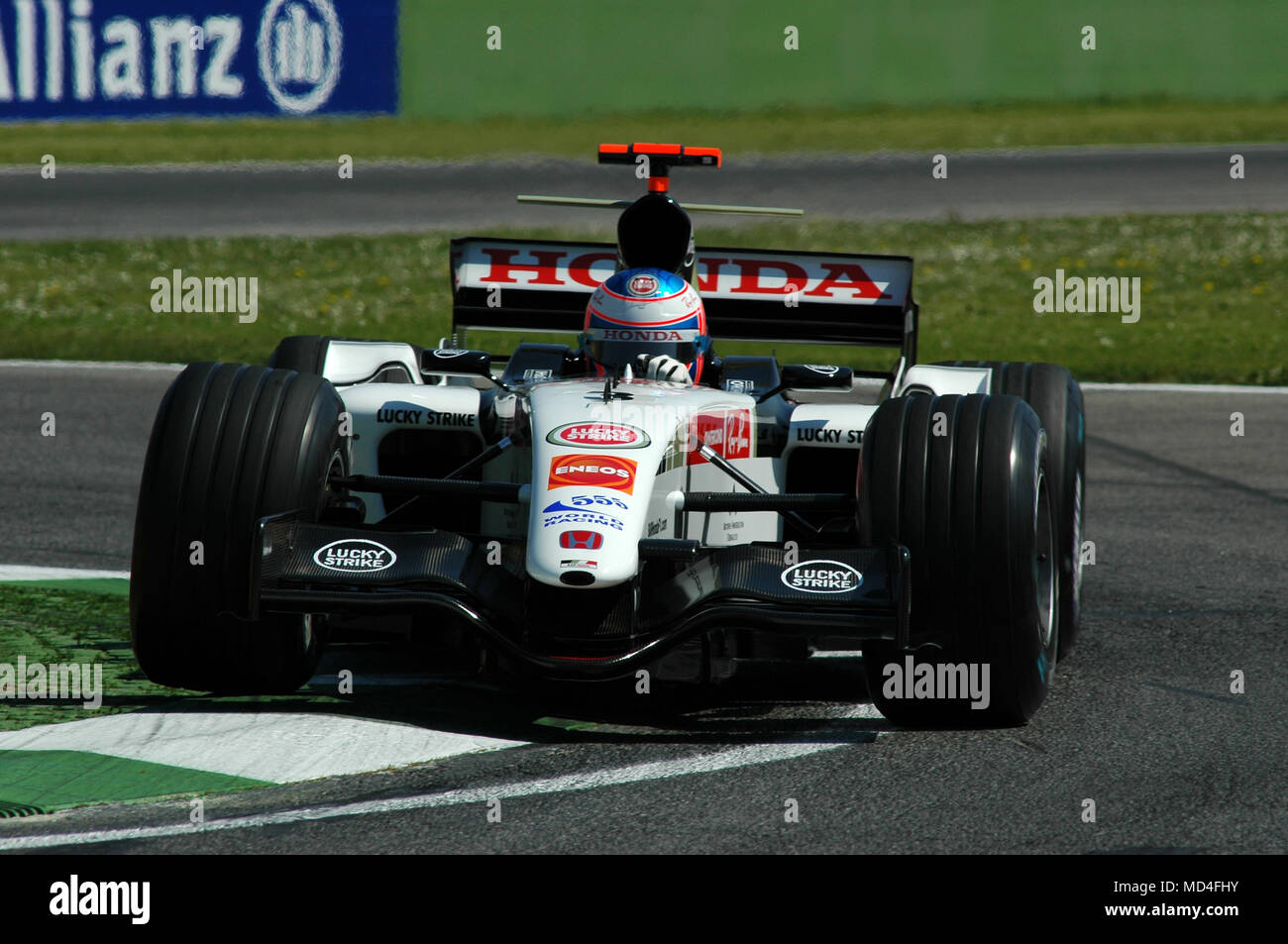22 April 2005, San Marino Grand Prix of Formula One. Jenson Button ...