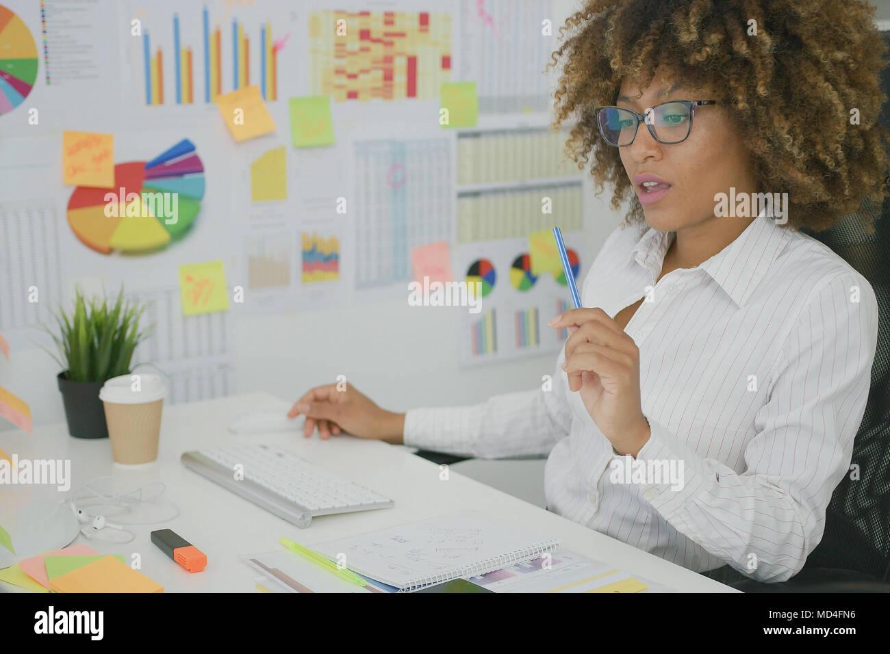 Management pensive hi-res stock photography and images - Alamy