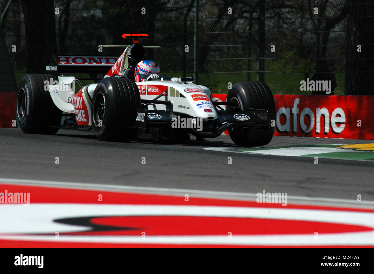 22 April 2005, San Marino Grand Prix of Formula One. Jenson Button ...