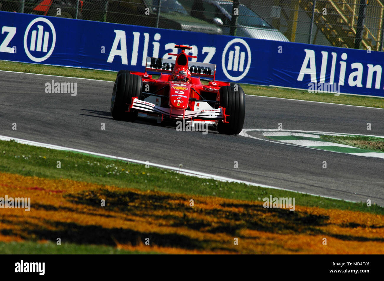 22 April 2005, San Marino Grand Prix of Formula One. Michael Schumacher ...