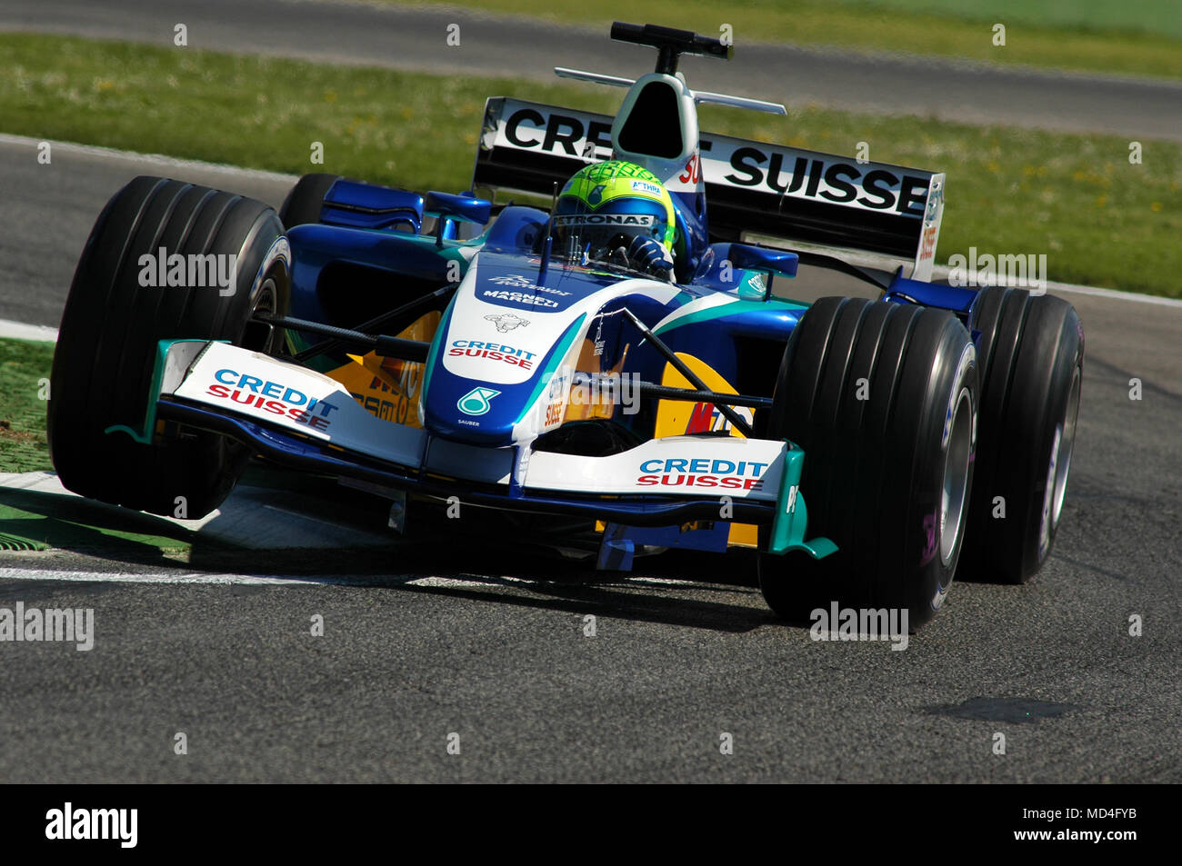 22 April 2005, San Marino Grand Prix of Formula One. Felipe Massa drive ...