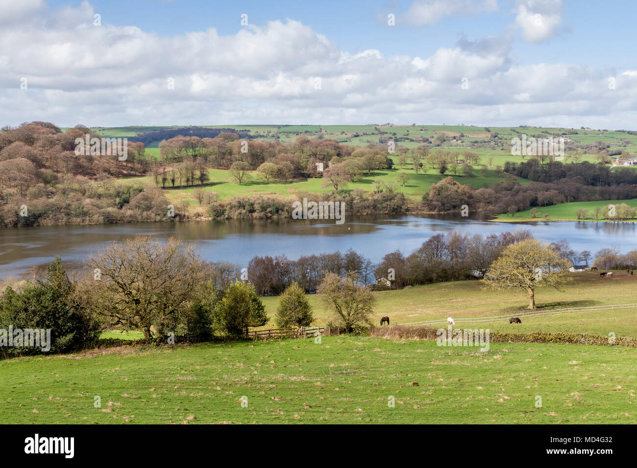 Rudyard lake in the county of Staffordshire, England, uk, gb Stock ...