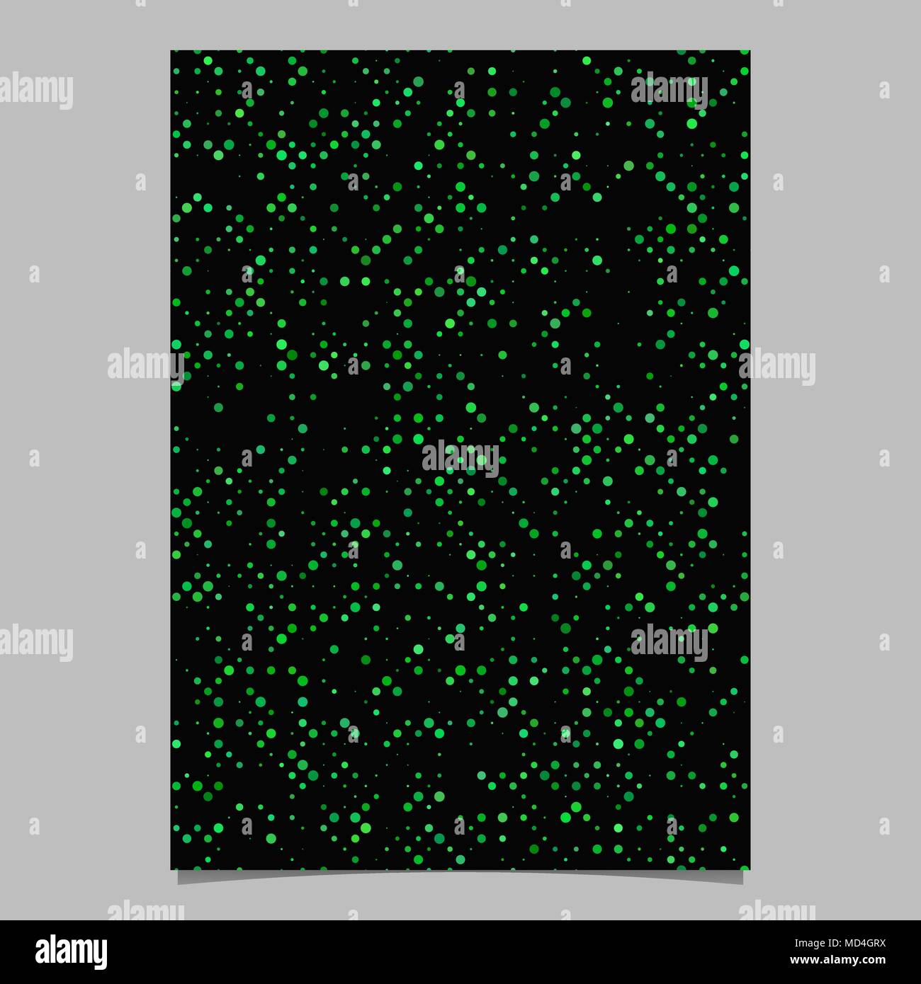Geometric dot pattern background poster template - vector design Stock Vector Image & Art - Alamy