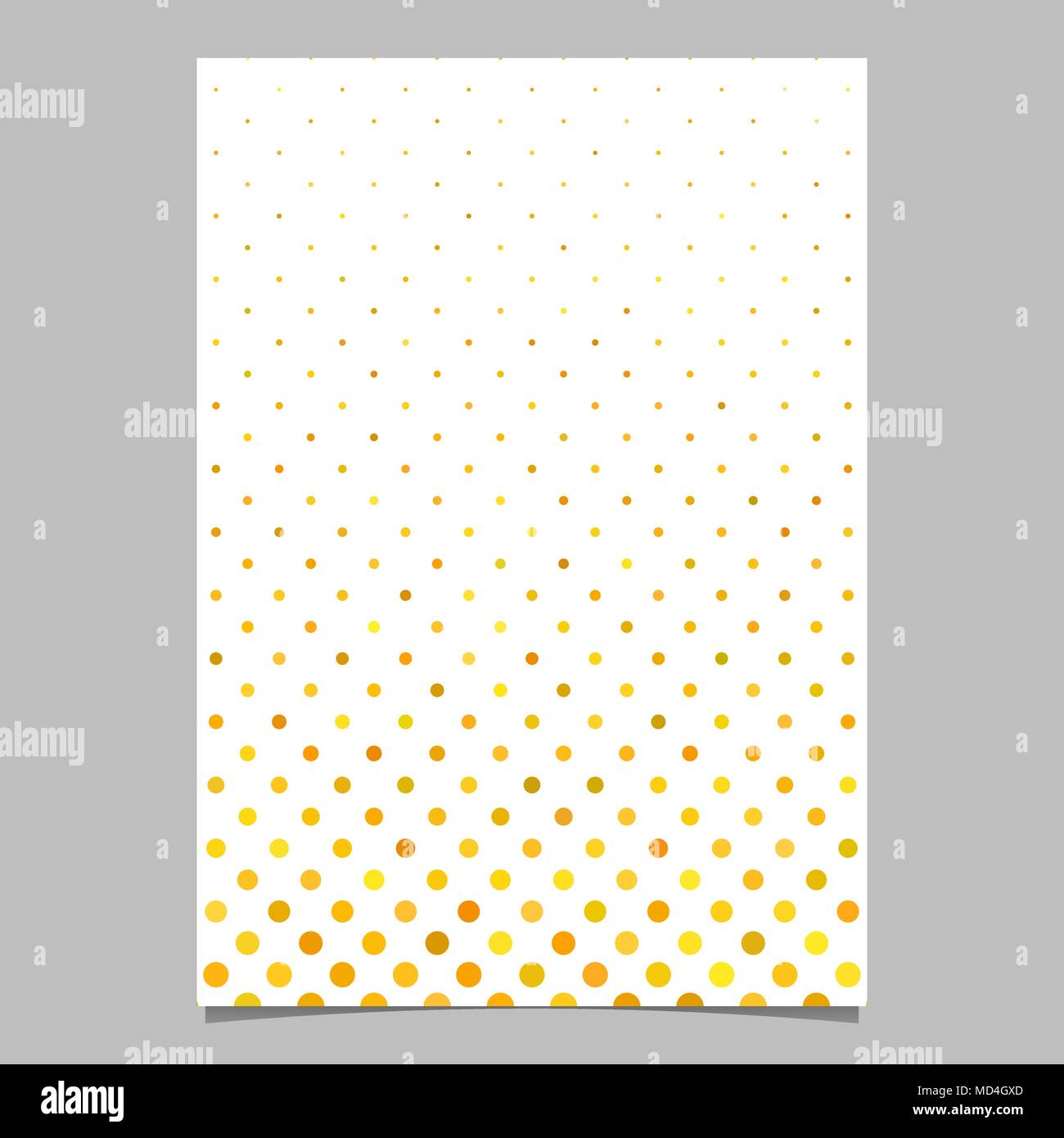 Color dot pattern poster design - cover background with circles Stock ...