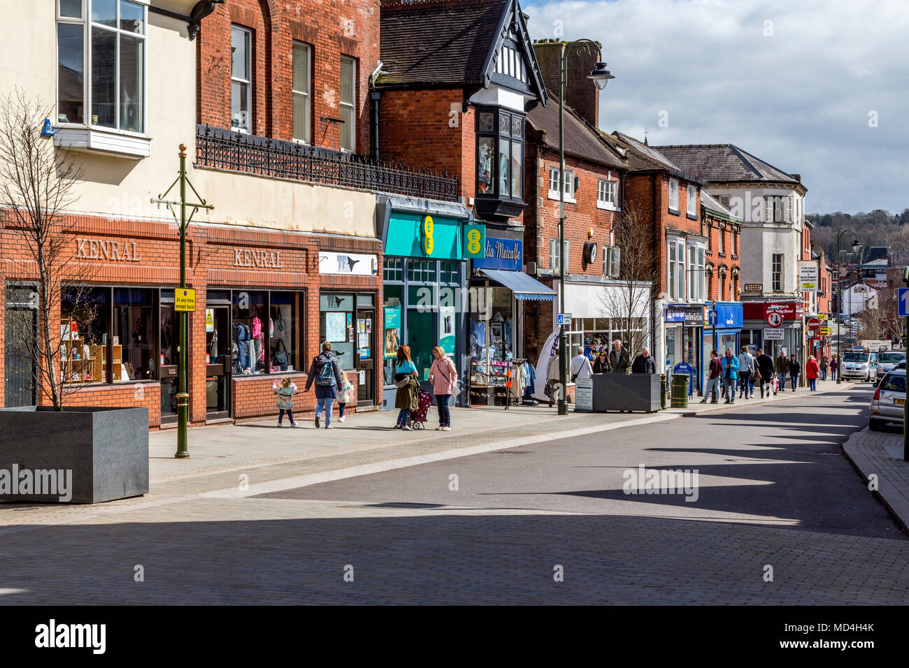 Uk england staffordshire leek town hi-res stock photography and images ...