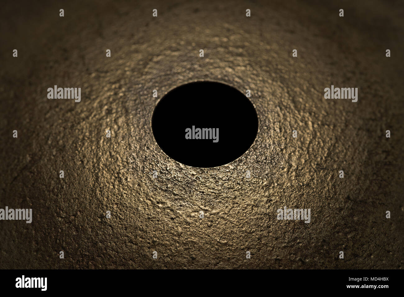 Drum cymbals surface macro closeup Stock Photo - Alamy